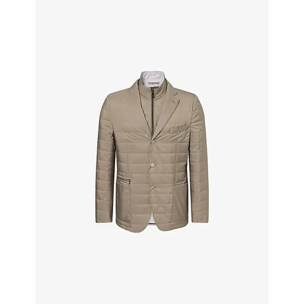 Corneliani Notch-lapels Padded Shell Jacket