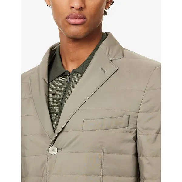 Corneliani Notch-lapels Padded Shell Jacket