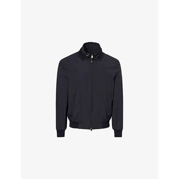 Corneliani Regular-fit High-neck Stretch-woven Jacket