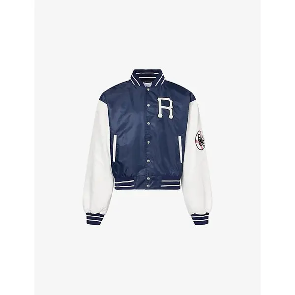 Rhude Contrast-sleeves Shell Jacket