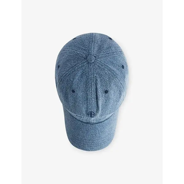 ANINE BING Jeremy Denim Baseball Cap