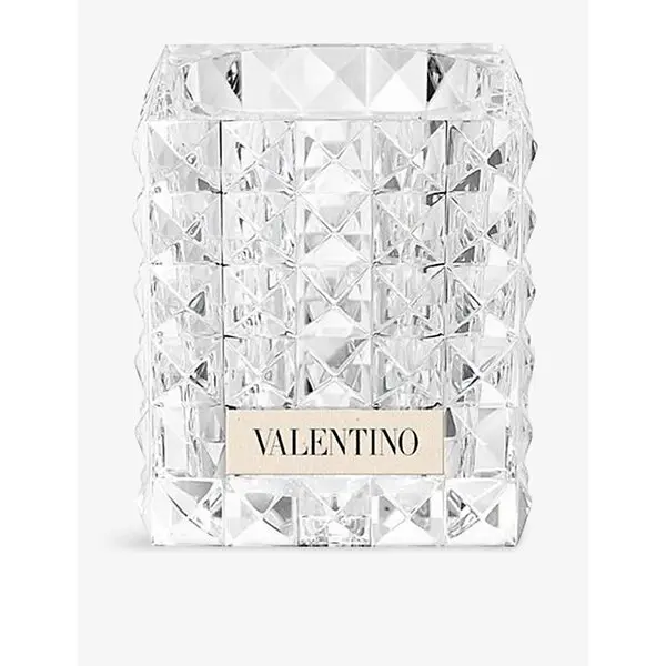 Valentino Garavani Crystal-glass Candle Holder - One-color