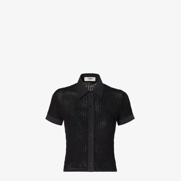 Fendi Military-inspired Shirt - Black