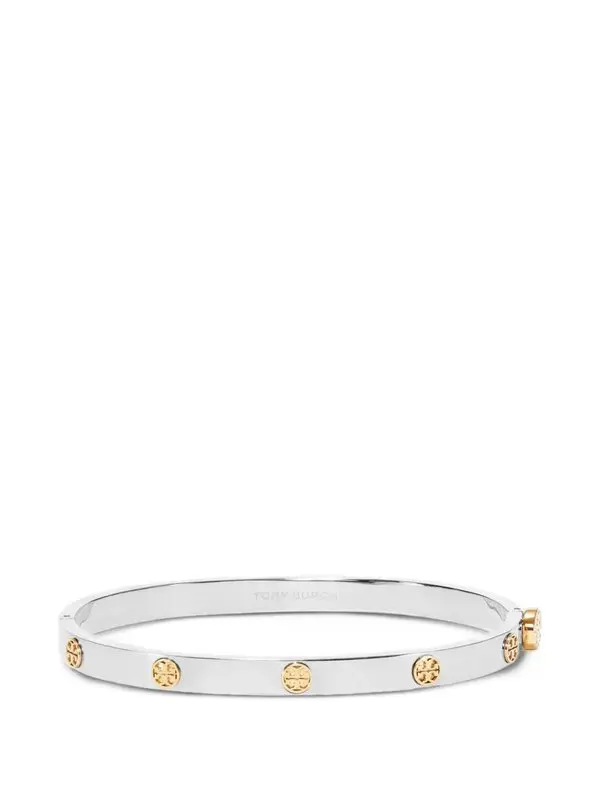 Tory Burch Icon Hinge Bracelet - Silver