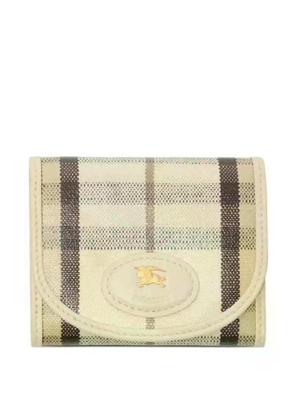 Burberry Highlands Wallet - Neutrals