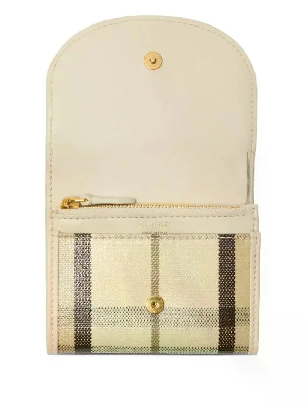 Burberry Highlands Wallet - Neutrals