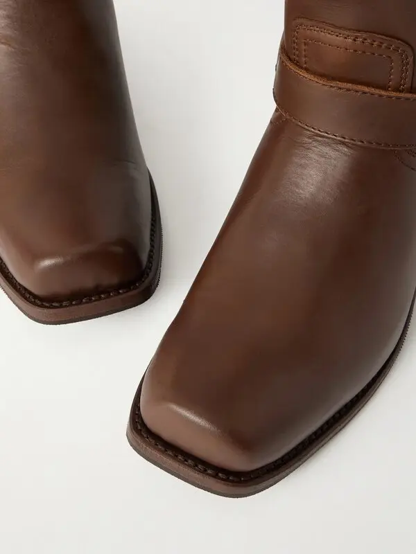 Polo Ralph Lauren Leather Knee Boots