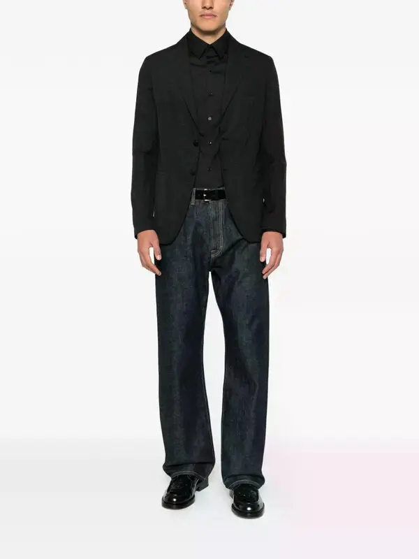 Sandro Plain Shirt - Black