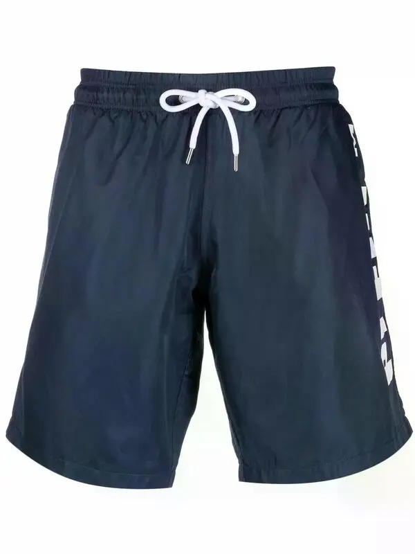 Philipp Plein Logo-print Swimming Shorts - Blue