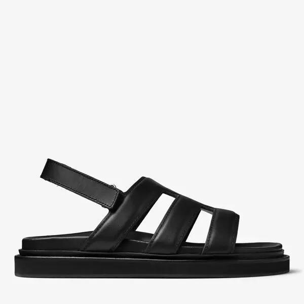 JIMMY CHOO Cove Box Calf Leather Sandal