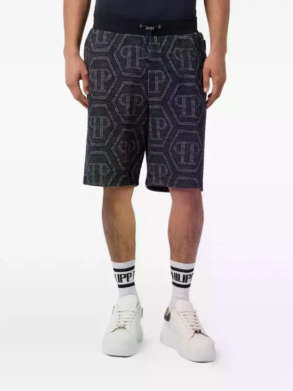 Philipp Plein Monogram Shorts