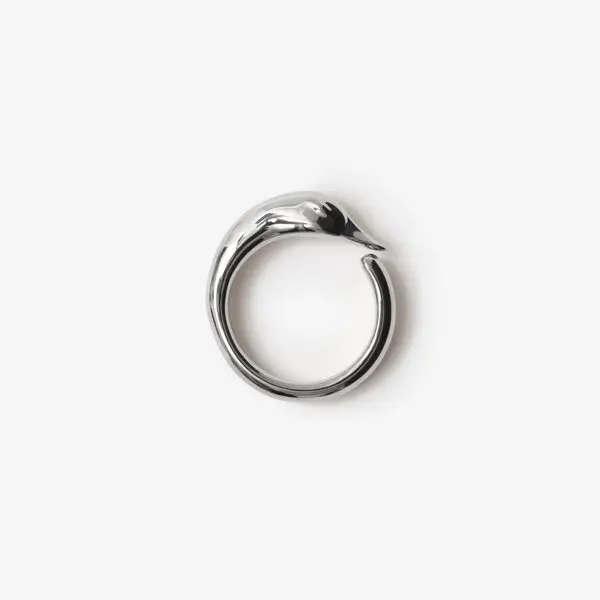 Burberry Palladium-plated Duck Ring