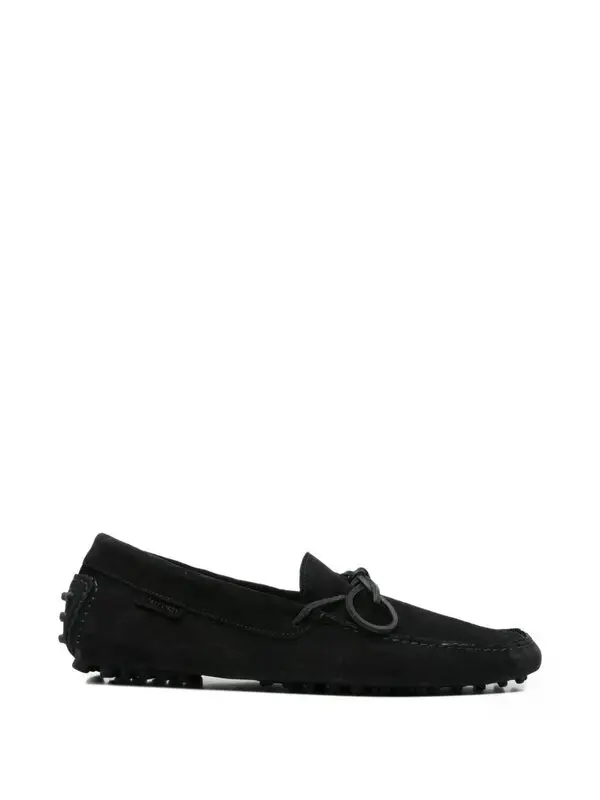 TOM FORD Suede Tie Loafers