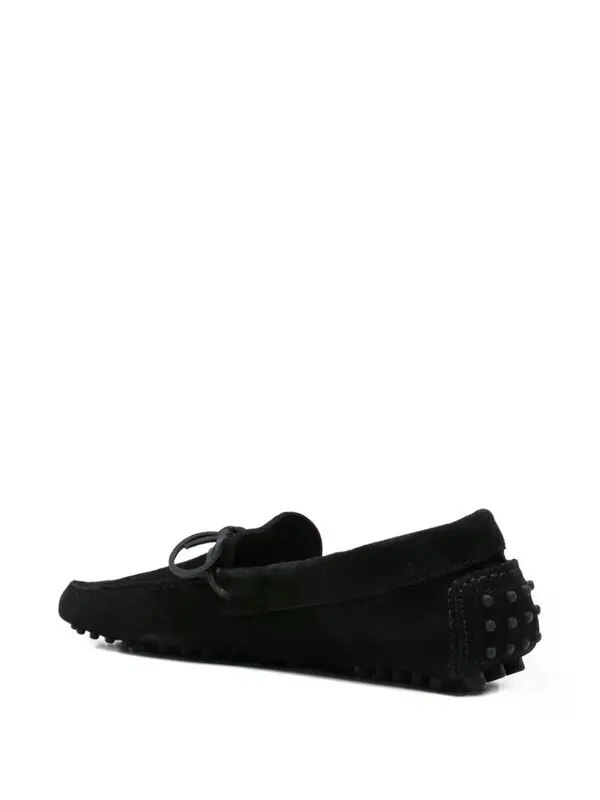 TOM FORD Suede Tie Loafers