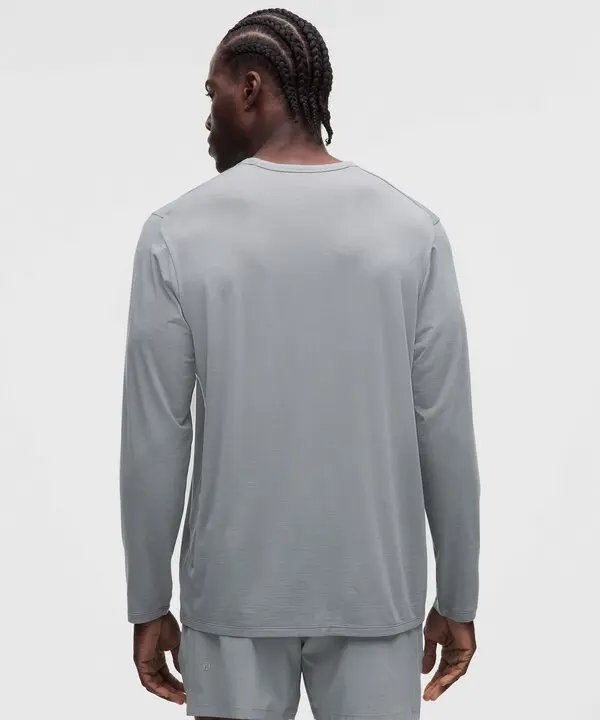 Lululemon Mile Maker Merino Wool-blend Long-sleeve Shirt