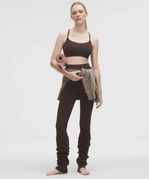 Lululemon Flow Y Bra Light Support, C/d Cup - Sequoia