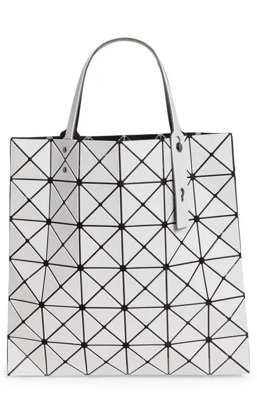 Issey Miyake Lucent Bicolor Tote - Light Grey/grey