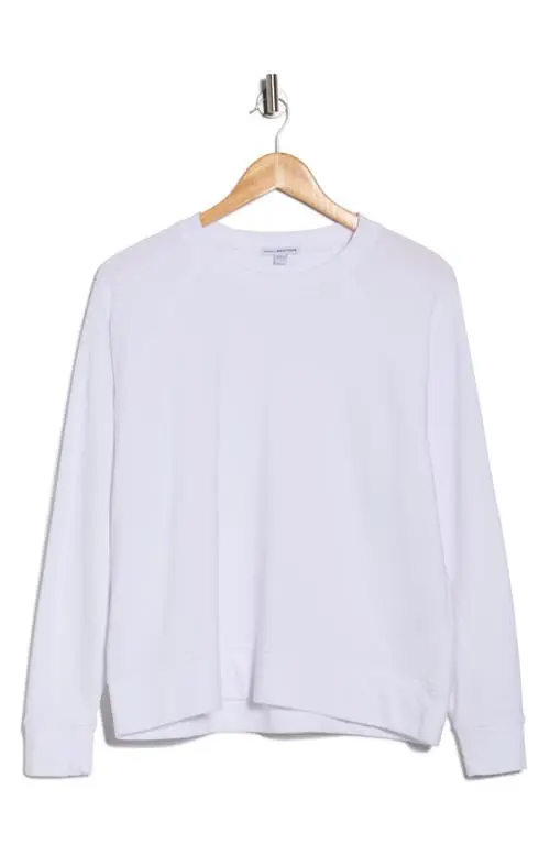 JAMES PERSE Cotton French Terry Relaxed Sweater