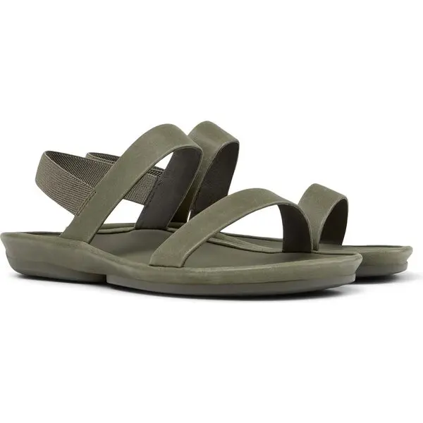 Camper Right Isla Slingback Sandal - Medium Green