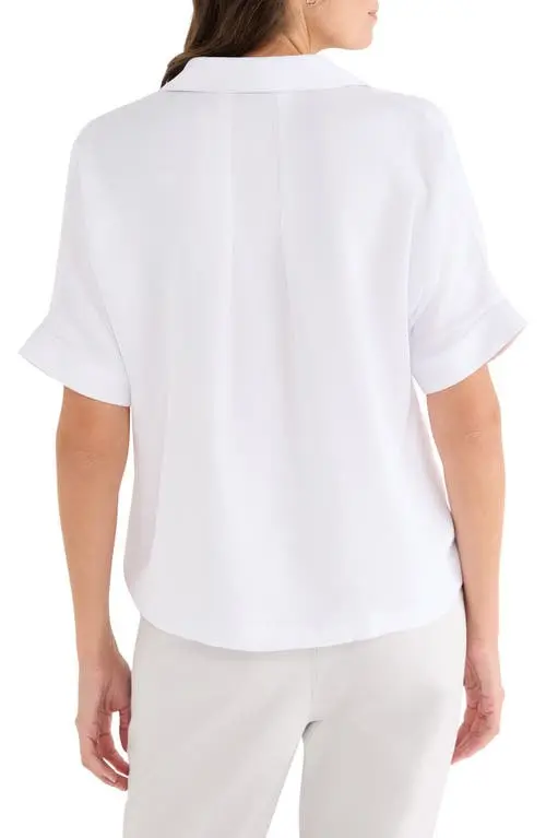 NIC+ZOE Devon Shirt - Paper White