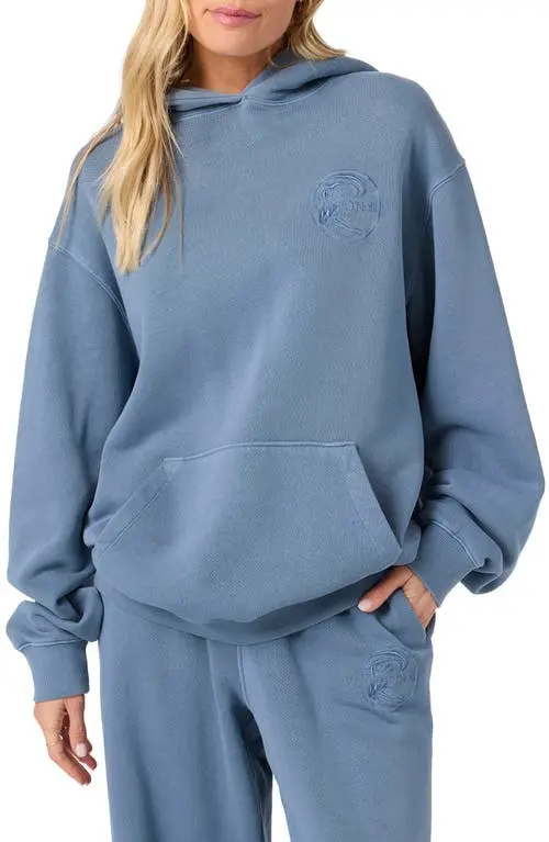 O'Neill Og Circle Surfer Oversized Hoodie - Blue Fusion