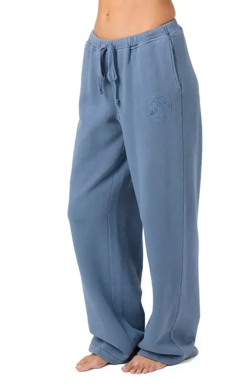 O'Neill Og Circle Surfer Wide Leg Sweatpants - Blue Fusion