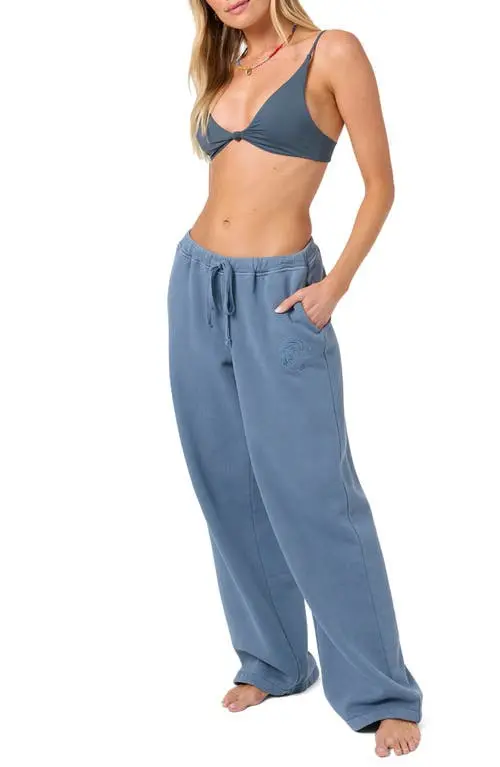 O'Neill Og Circle Surfer Wide Leg Sweatpants - Blue Fusion
