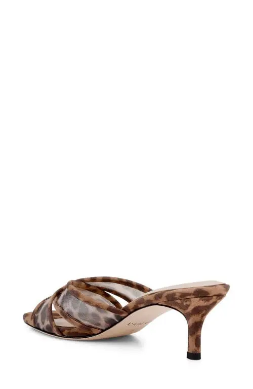 L'Agence Padua Slide Sandal - Leopard