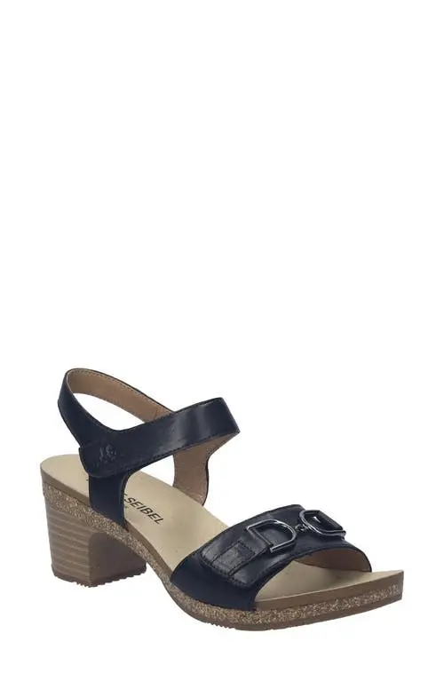 Josef Seibel Grace Ankle Strap Sandal - Black