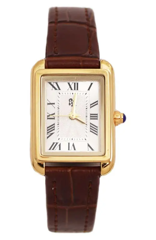 PETIT MOMENTS Palome Watch - Brown Croc