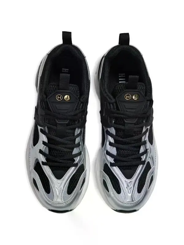 HIDE&JACK Running 2000 Metallic Sneakers - Silver