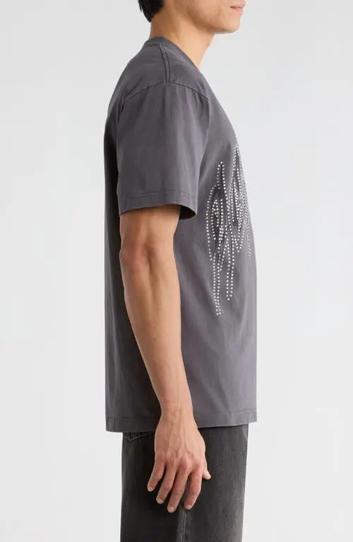 PACSUN Beaded Graphic T-shirt