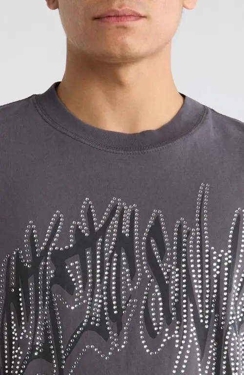 PACSUN Beaded Graphic T-shirt