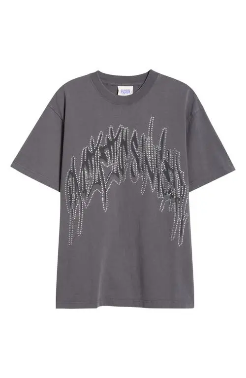 PACSUN Beaded Graphic T-shirt