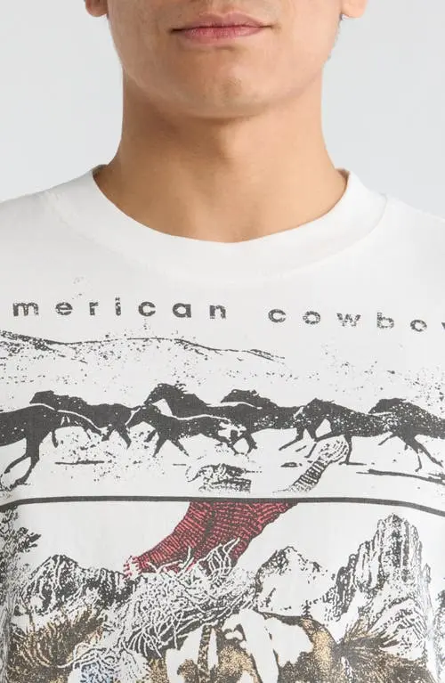 PACSUN Western Long Sleeve Graphic T-shirt