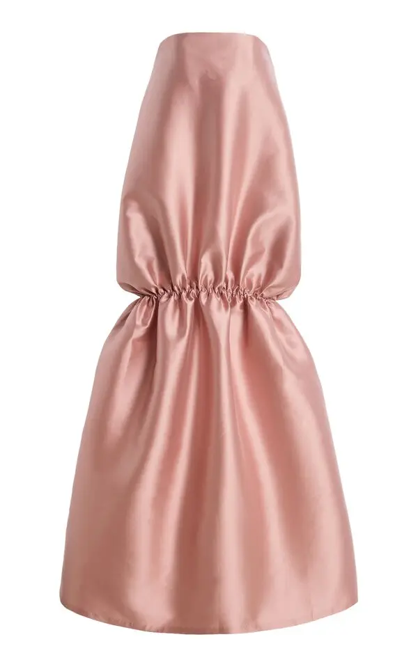 GRETA CONSTANTINE Riedel Strapless Gown - Pink