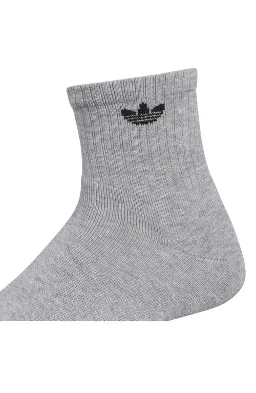 Adidas Assorted 6-pack Trefoil 2.0 Quarter Crew Socks