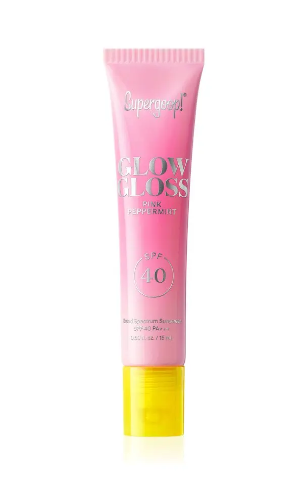 Supergoop!® Glow Gloss Spf 40 Lip Balm Peppermint - Pink