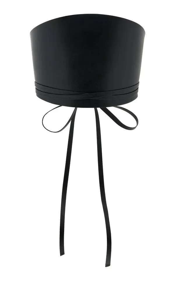 DEHANCHE Undone Corset Supple Belt - Black