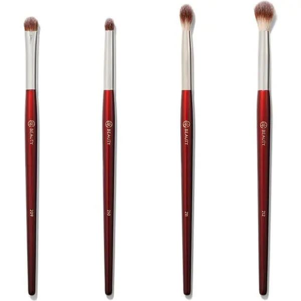 BK BEAUTY Core Line Extension Eye Brush Set - Burgundy