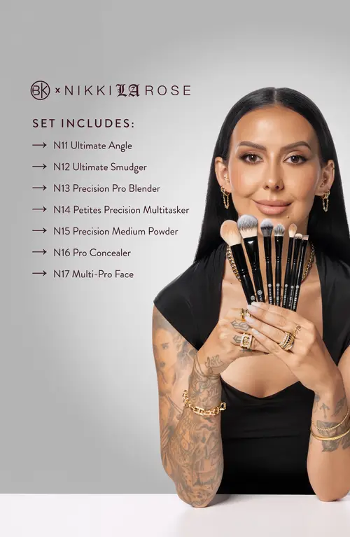 BK BEAUTY Nikki La Rose Pro Artist Brush Set