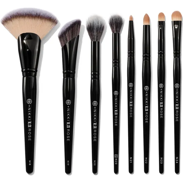 BK BEAUTY Nikki La Rose Pro Artist Brush Setvol. 2 - Black