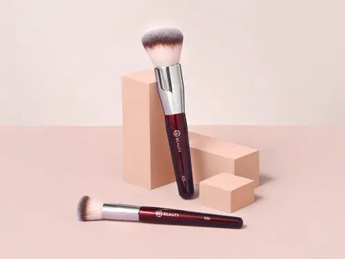 BK BEAUTY Large Buffer & Round Foundation Brush Set