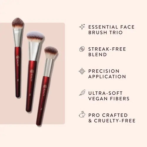 BK BEAUTY Core Complexion Trio Brush Set