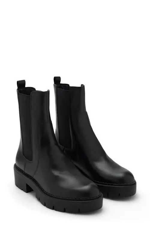 Mango Lug Sole Chelsea Boot