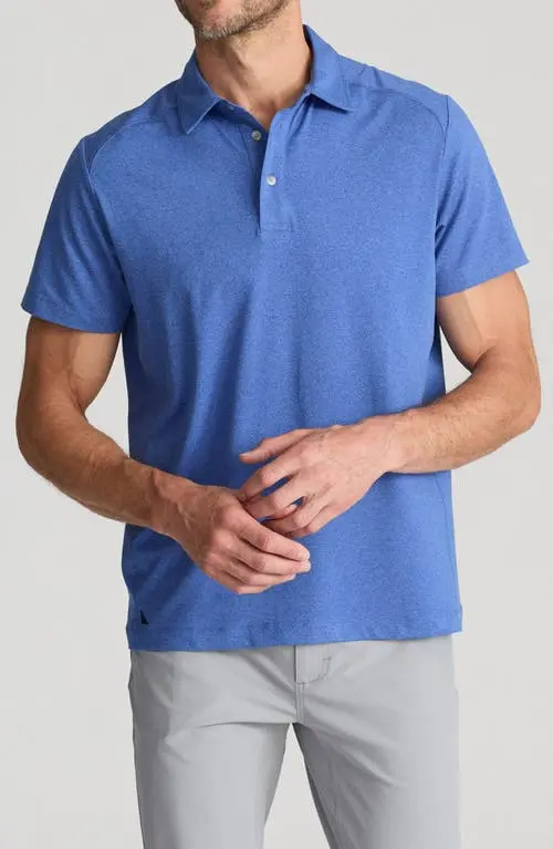 UNTUCKIT Solid Performance Polo - Ocean Blue