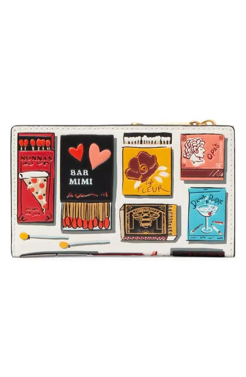 Kate Spade New York Morgan Matchbox Embossed Leather Wallet