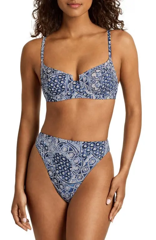 Ralph Lauren High-cut Bikini Bottom
