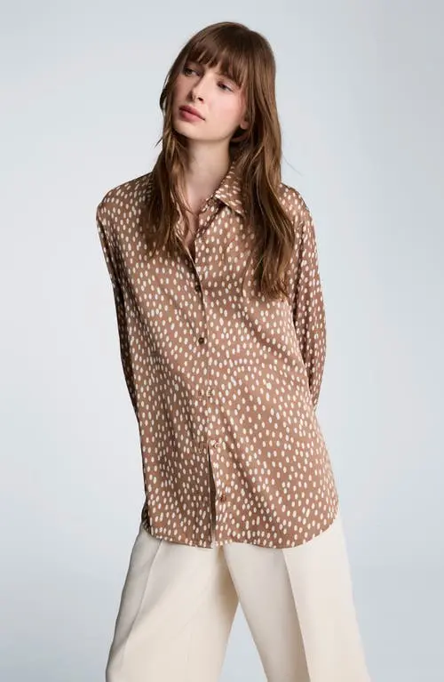KENNETH COLE Oversized Button-up Shirt