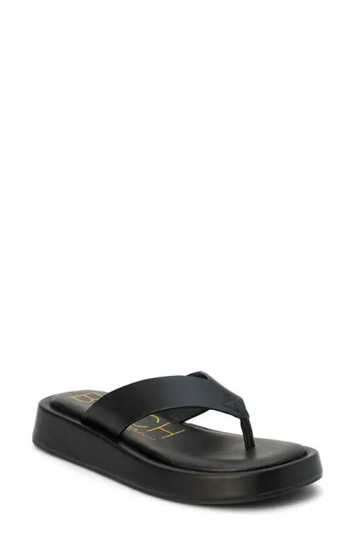 Matisse Mallorca Platform Flip Flop - Black